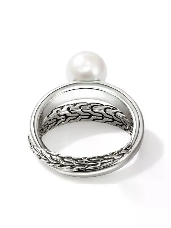 John Hardy Essential Pearl Stackable Ring