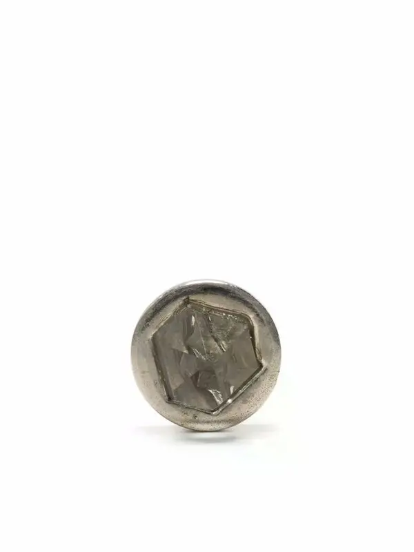 PARTS OF FOUR Herkimer Spike Earring - Silver