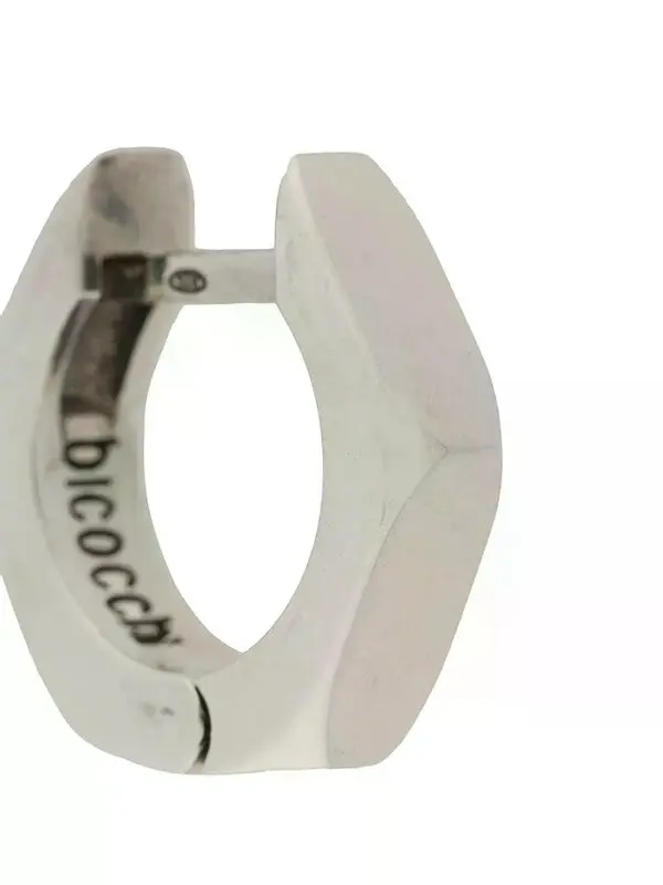 Emanuele Bicocchi Singular Hexagonal Hoop Earring