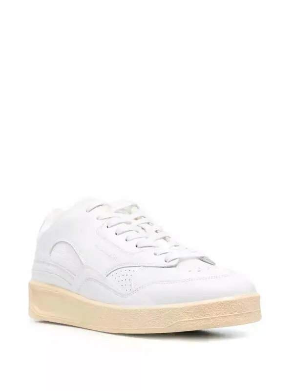 JIL SANDER Low-top Sneakers With Embossed Logo