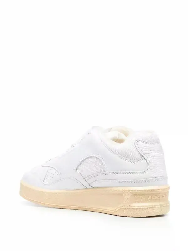 JIL SANDER Low-top Sneakers With Embossed Logo
