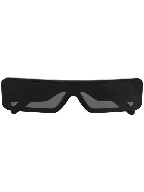 Rick Owens Rectangle Frame Sunglasses - Black