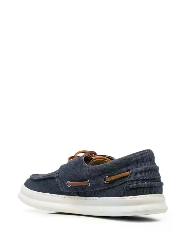 Camper Runner Four Lace-up Boat Shoes - Blue