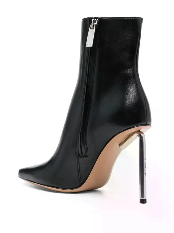 Off-White Allen 100mm Leather Ankle Boots