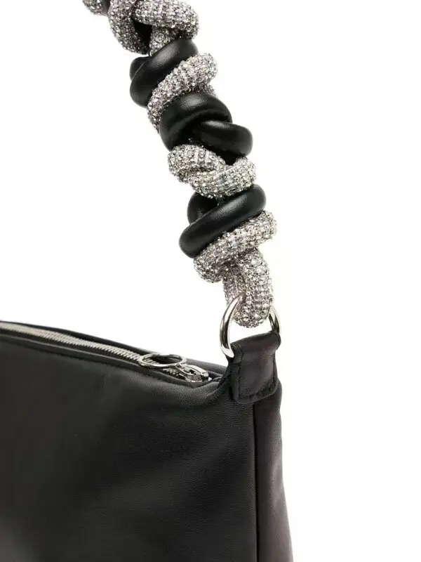 Kara Crystal Embellished Shoulder Bag