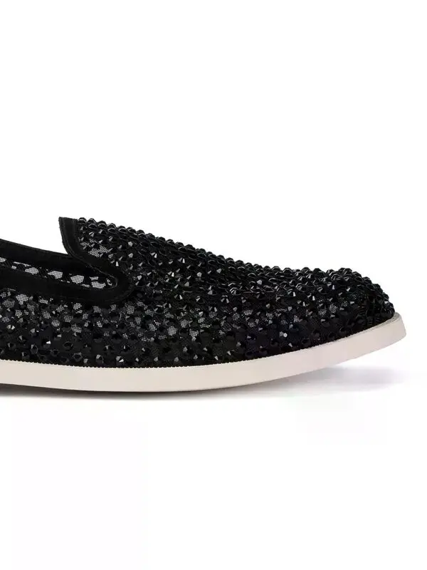 LE SILLA Gilda Loafers - Black