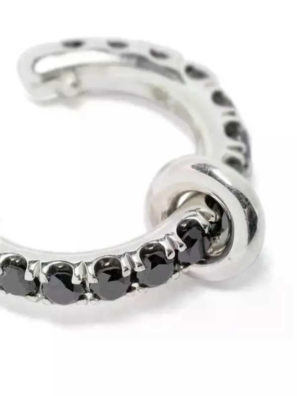 SPINELLI KILCOLLIN Sterling Black Diamond Ear Cuff