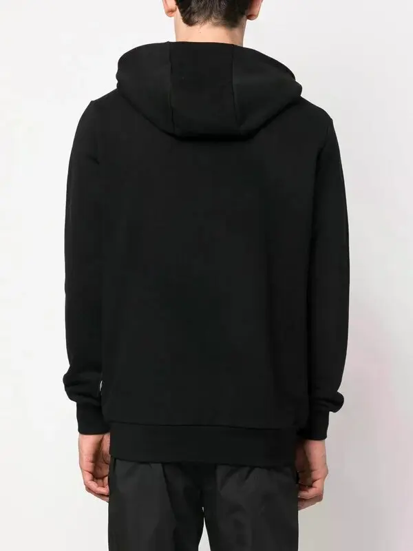 PLEIN SPORT Scratch-print Zipped Hoodie