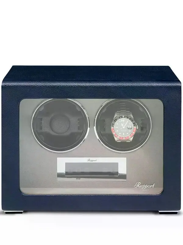 RAPPORT LONDON Quantum Duo Watch Winder - Blue