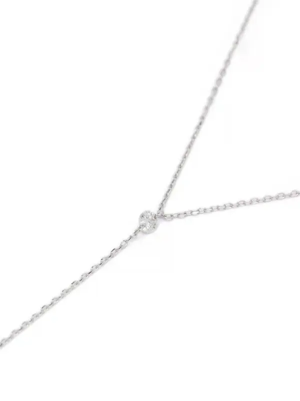 PERSEE 18kt White Gold Danaé Diamond Necklace
