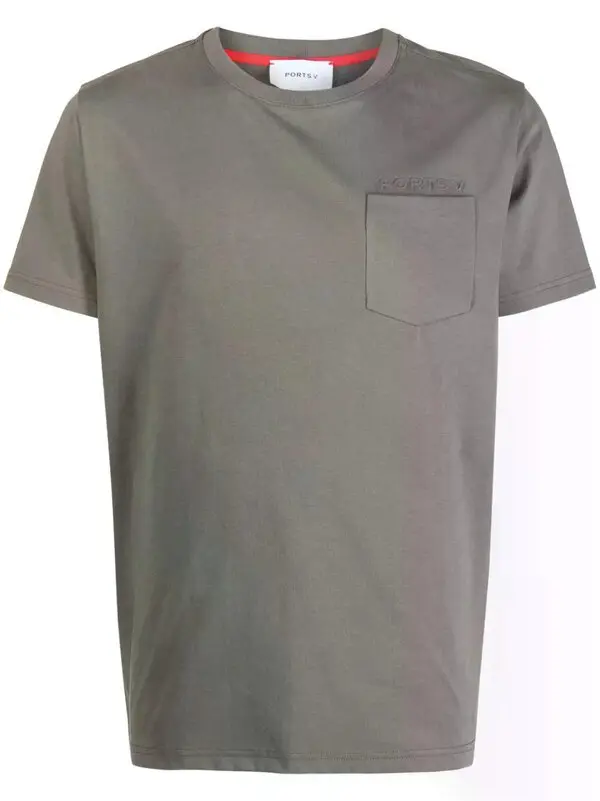 PORTS V Patch-pocket T-shirt