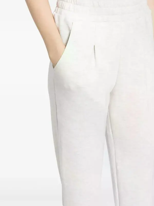 Varley Mélange-effect Tapered Trousers - Grey