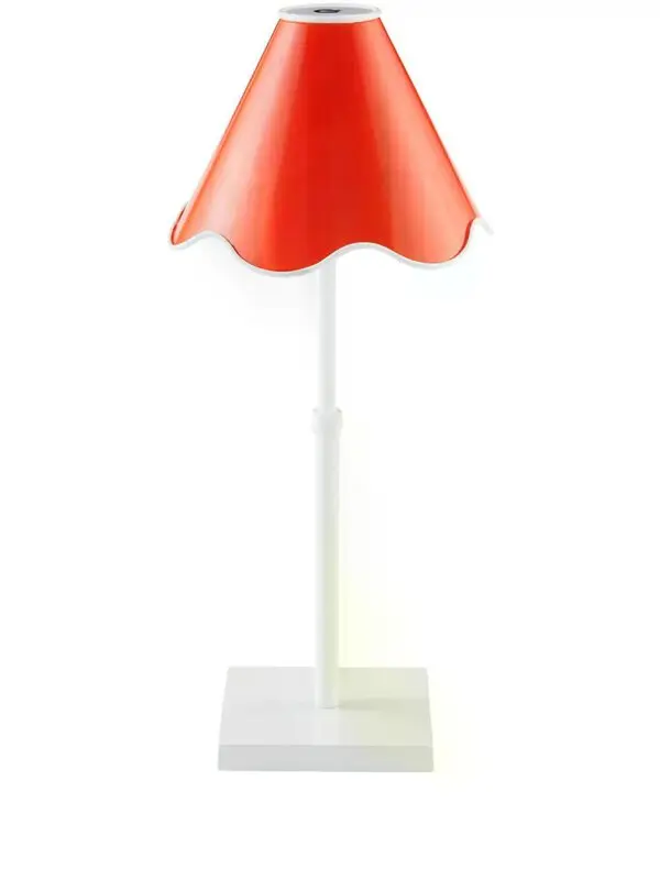 Jonathan Adler Ripple Rechargeable Table Lamp - Orange