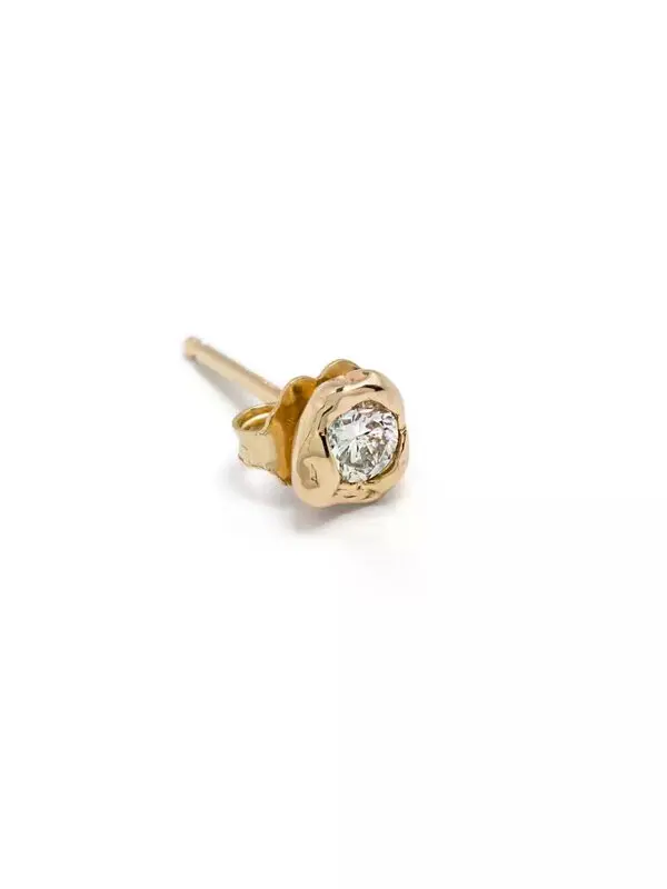 FIE ISOLDE 14kt Yellow Diamond Stud Earrings