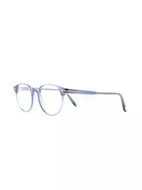 TOM FORD Ft5695b Round-frame Glasses