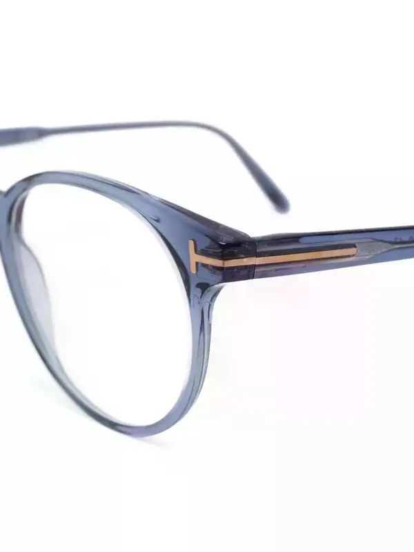 TOM FORD Ft5695b Round-frame Glasses