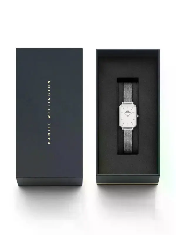 DANIEL WELLINGTON Quadro Pressed 20mm Stainless Steel Watch