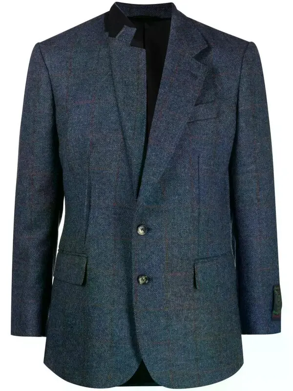 MARINA YEE Darts Asymmetric Single-breasted Blazer
