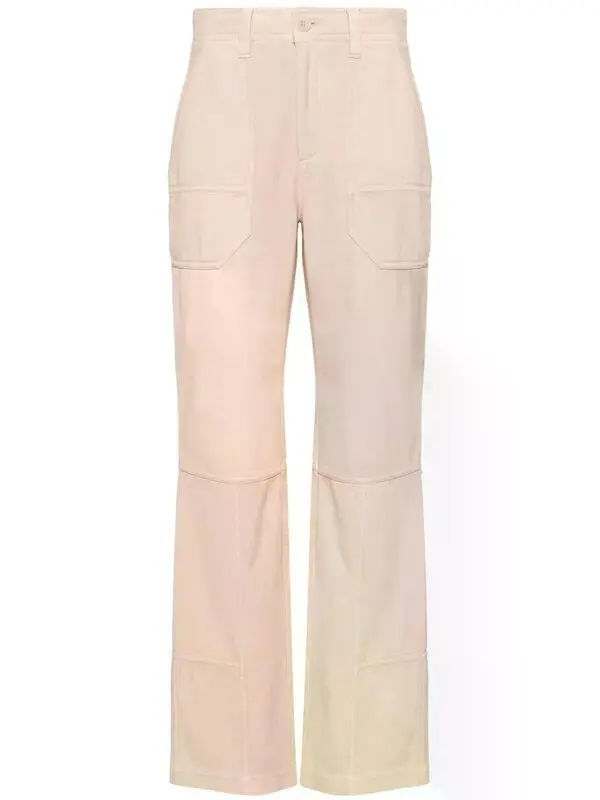 Zadig&Voltaire Pepper High-waisted Straight-leg Trousers - Neutrals