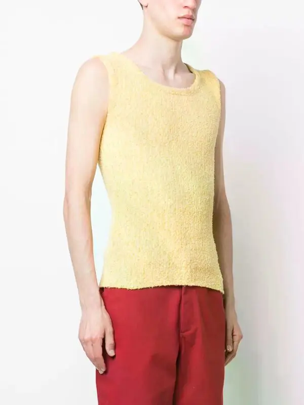 ROBYN LYNCH Textured Knit Tank Top