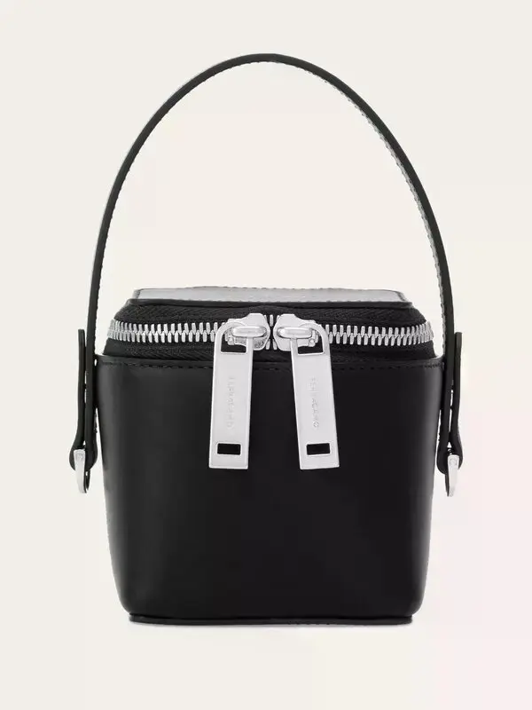 FERRAGAMO Micro Leather Bag - Black