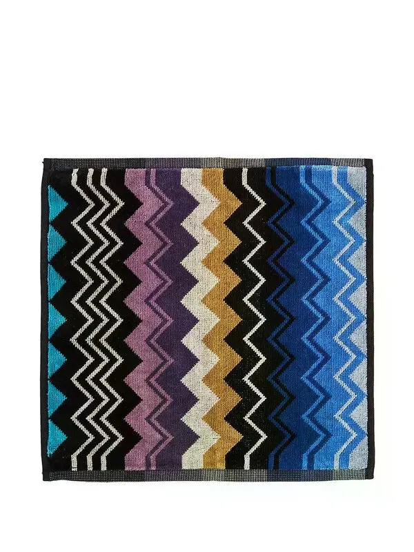 Missoni Zig-zag Print Towel Set - Black