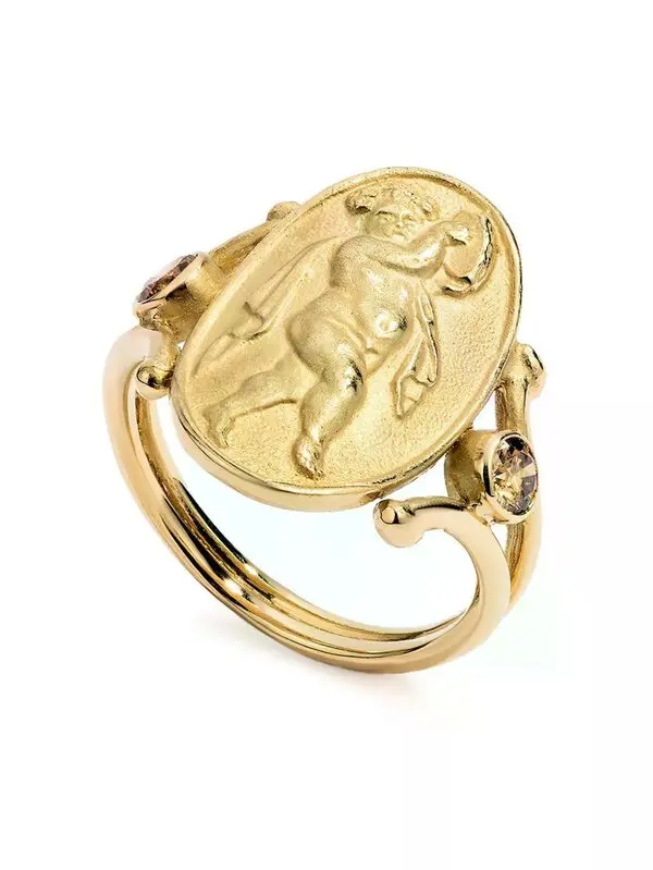 RENATO CIPULLO 18kt Yellow Diamond Ring - Gold