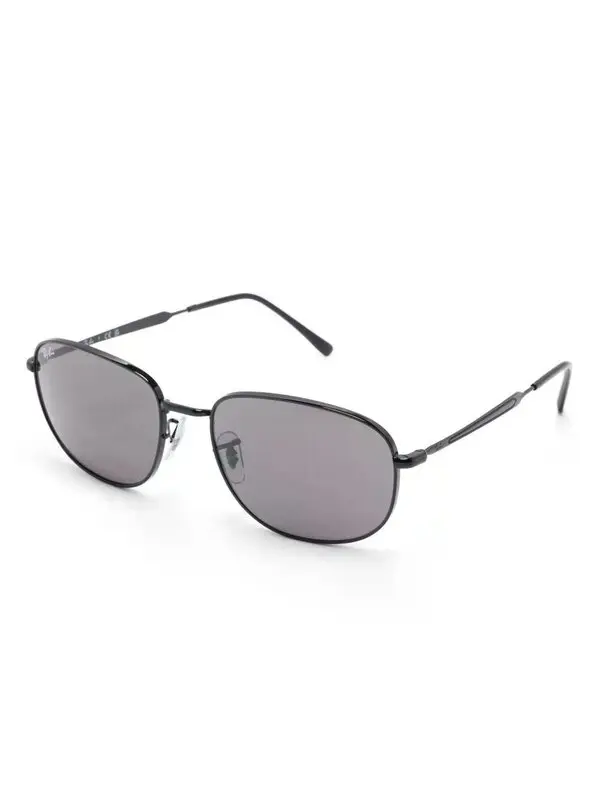 Ray-ban Oval Frame Sunglasses - Black
