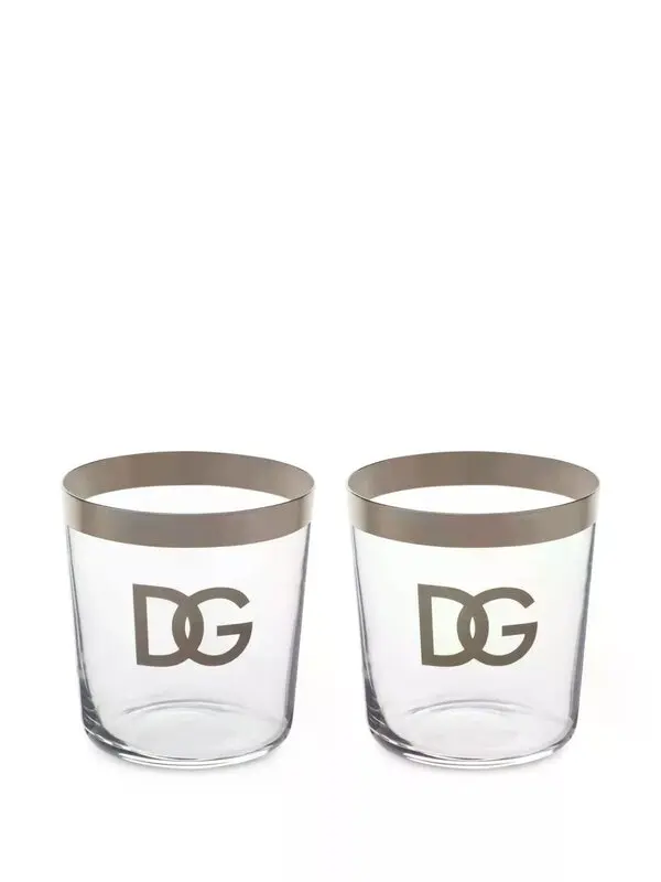 Dolce & Gabbana Logo-print Drinking Glasses