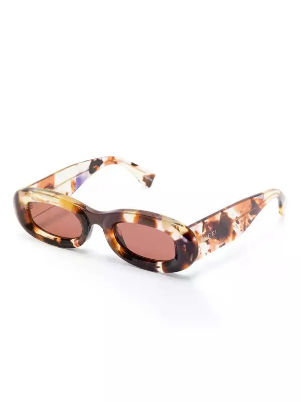 Gucci Oval Frame Sunglasses