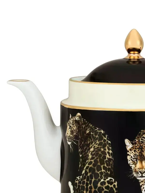 Dolce & Gabbana Leopard-print Teapot