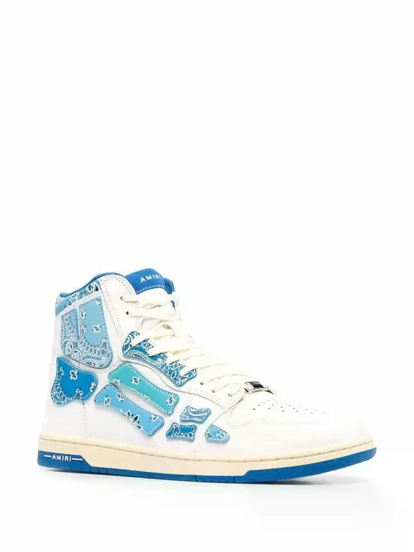 Amiri Skel High-top Sneakers - White