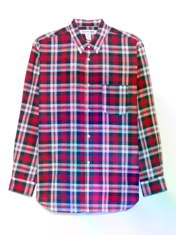 Comme Des Garçons Plaid Shirt