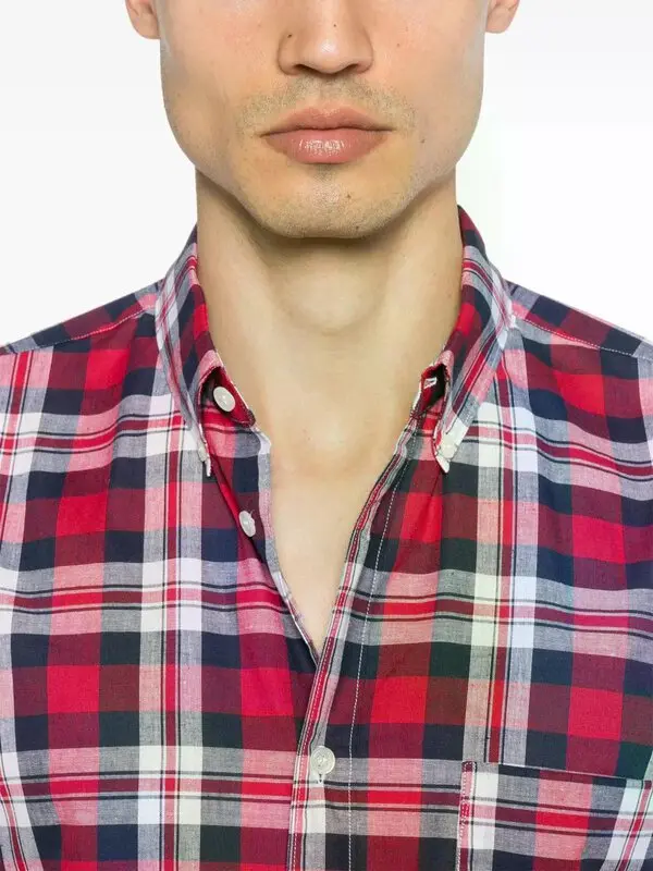 Comme Des Garçons Plaid Shirt