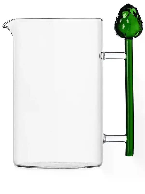 ICHENDORF MILANO Carciofo Glass Pitcher - White