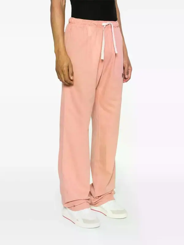 Palm Angels Mid-rise Straight-leg Trousers