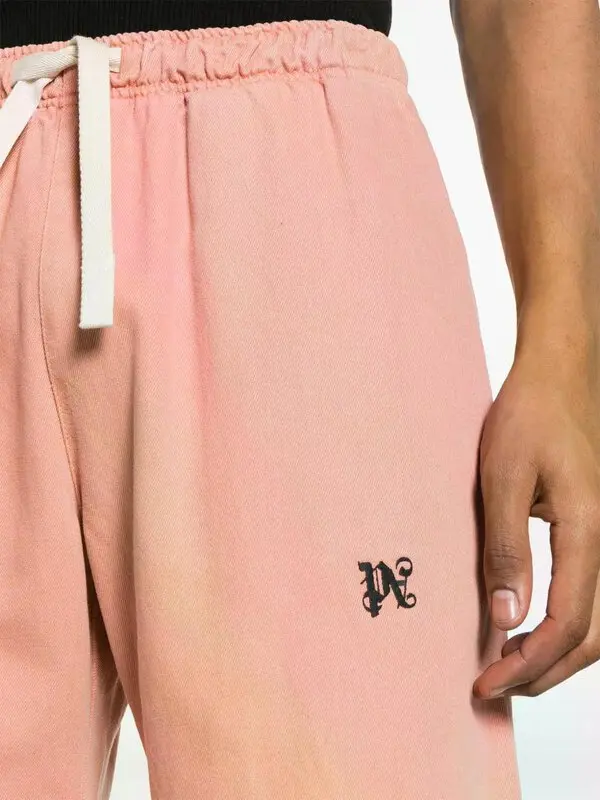 Palm Angels Mid-rise Straight-leg Trousers