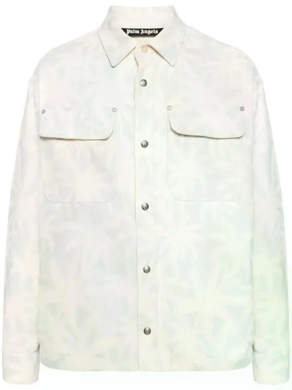 Palm Angels Palms Cotton Overshirt