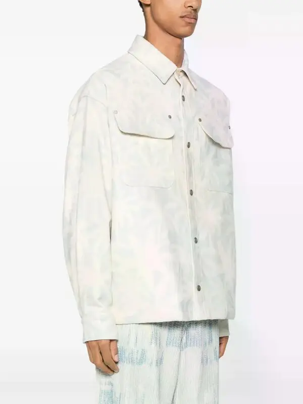 Palm Angels Palms Cotton Overshirt