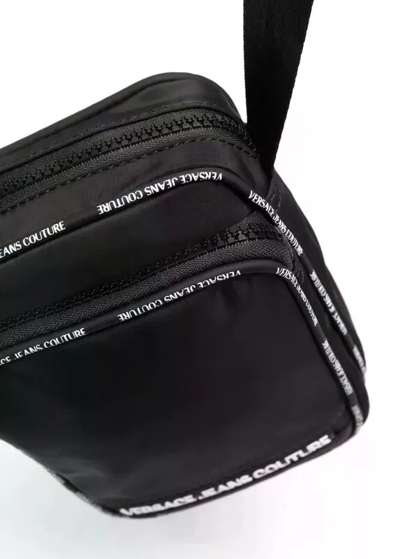 Versace Logo Tape Messenger Bag
