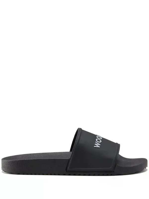 Woolrich Embossed Logo Flip Flops