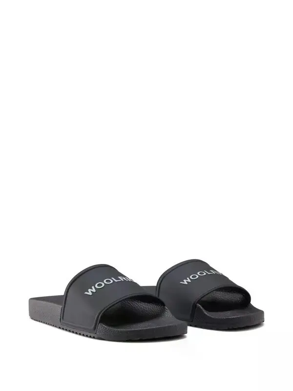 Woolrich Embossed Logo Flip Flops