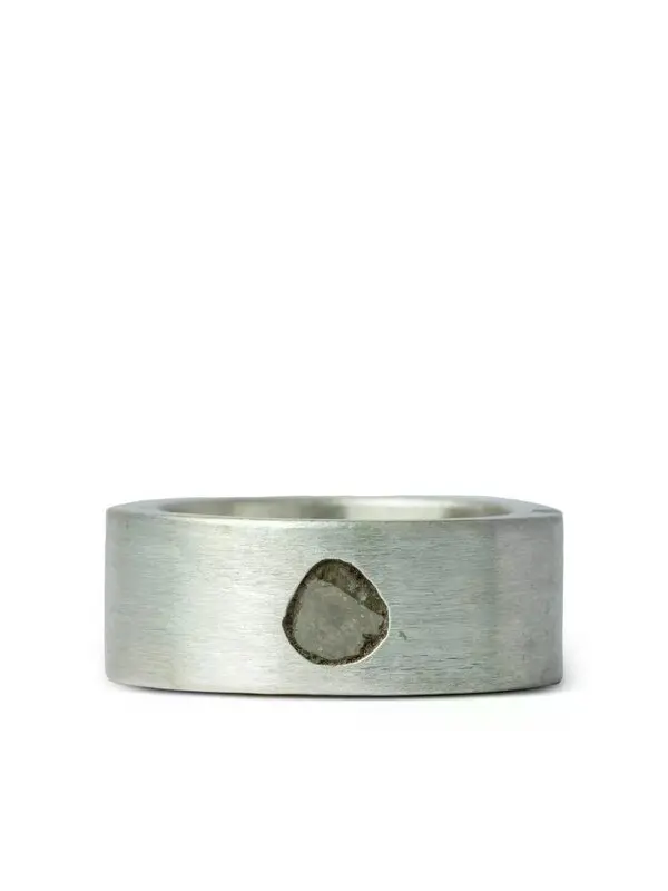 PARTS OF FOUR Sistema Ring Sterling Yellow Diamond
