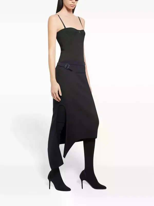 COURREGES Slash Midi Skirt