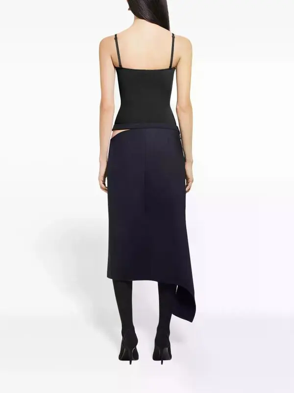 COURREGES Slash Midi Skirt