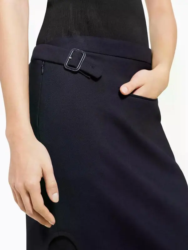 COURREGES Slash Midi Skirt