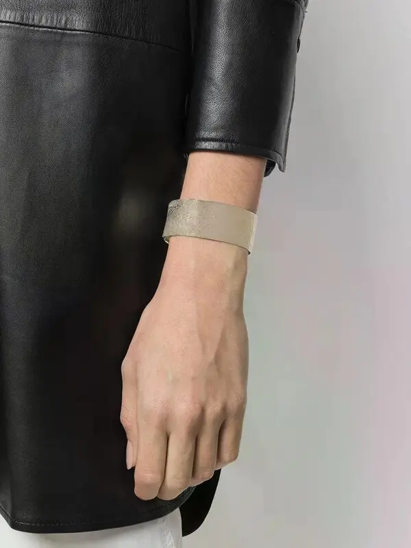 WOUTERS & HENDRIX Sterling Distressed Cuff Bracelet