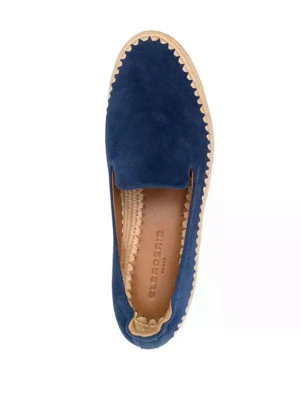 Clergerie Calf Suede Slipper