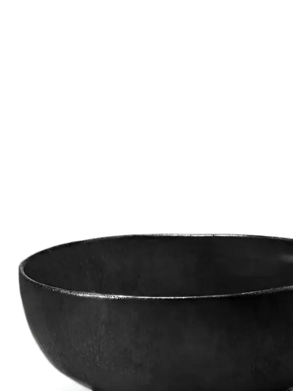 L'Objet Terra Porcelain Sauce Bowl - Black
