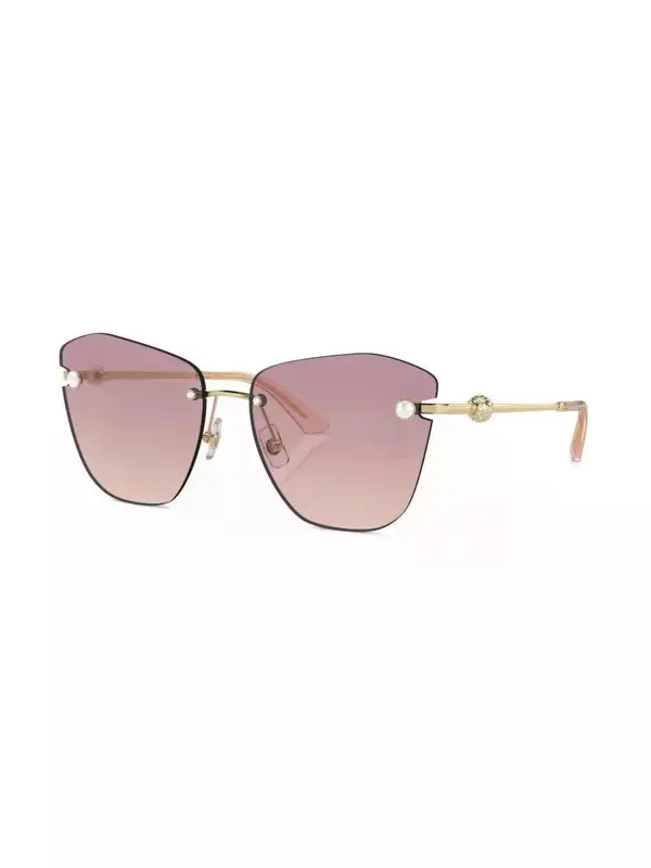 JIMMY CHOO Butterfly Frame Sunglasses